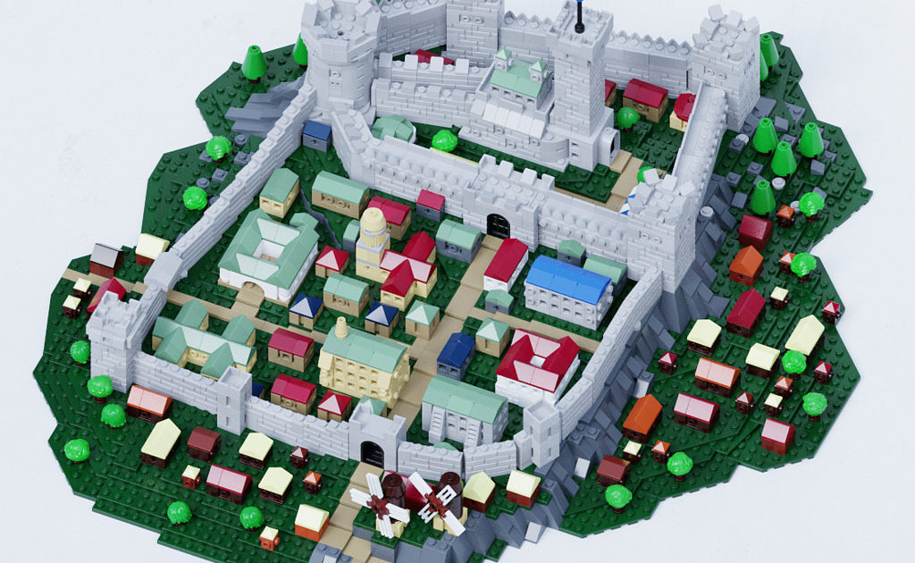 A Simple LEGO Kingdom | Master Builders